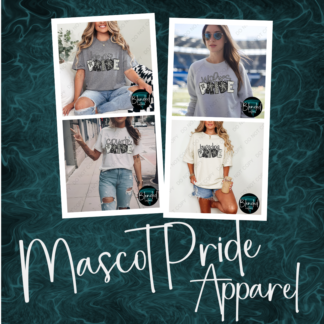Mascot Pride - Shirts, Crewnecks, Hoodies – Blended Customs Co.